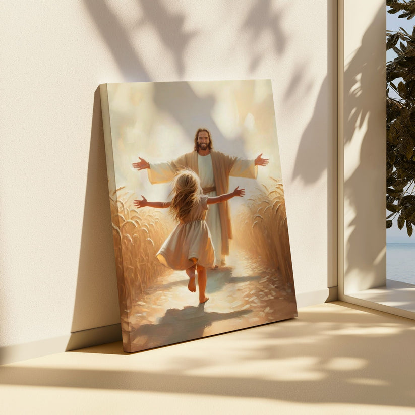 A Leap Of Faith - Canvas – Jesus Canvas