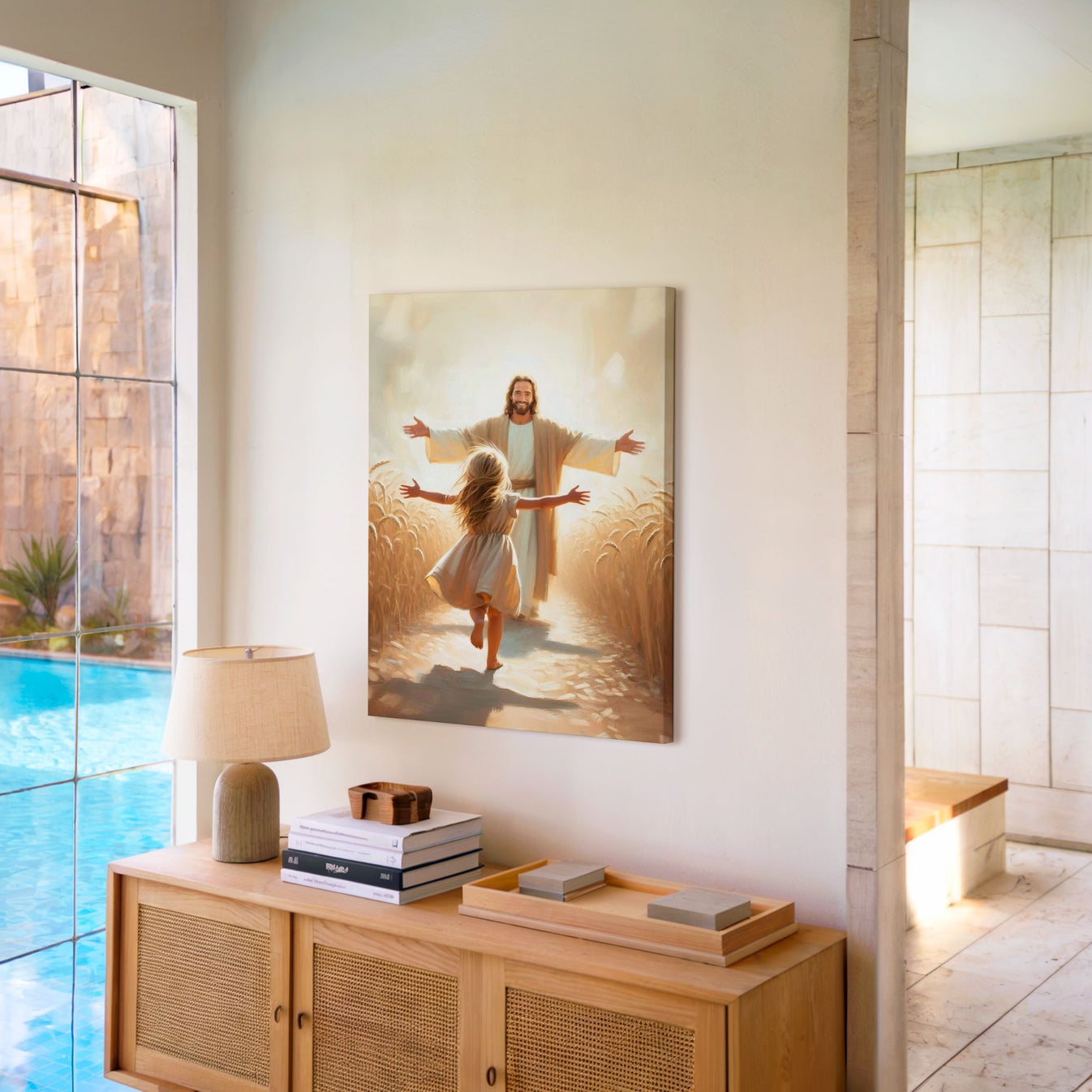 A Leap Of Faith - Canvas – Jesus Canvas