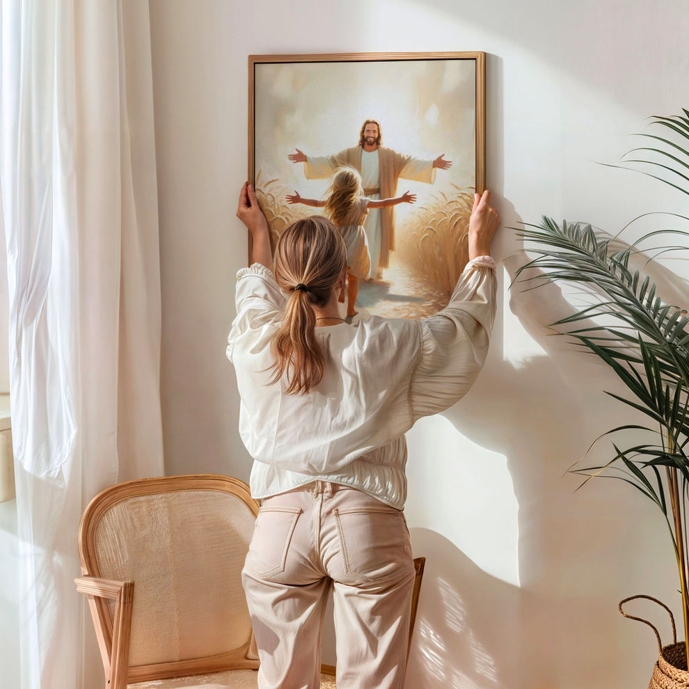 A Leap Of Faith - Canvas – Jesus Canvas