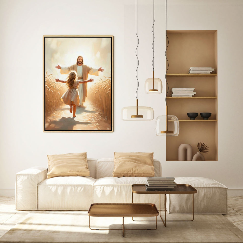 A Leap Of Faith - Canvas – Jesus Canvas