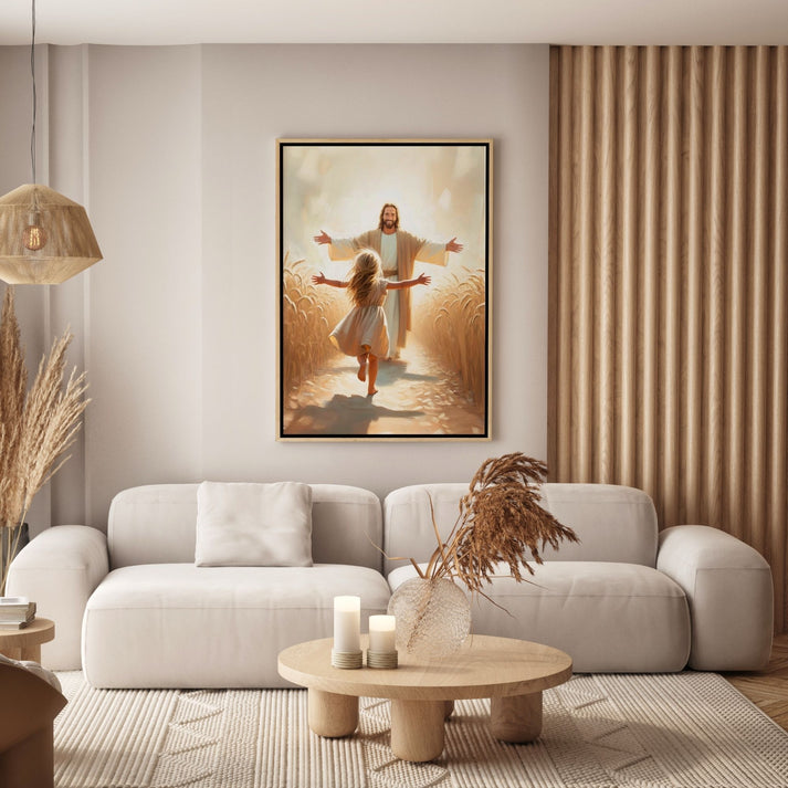 A Leap Of Faith - Canvas – Jesus Canvas