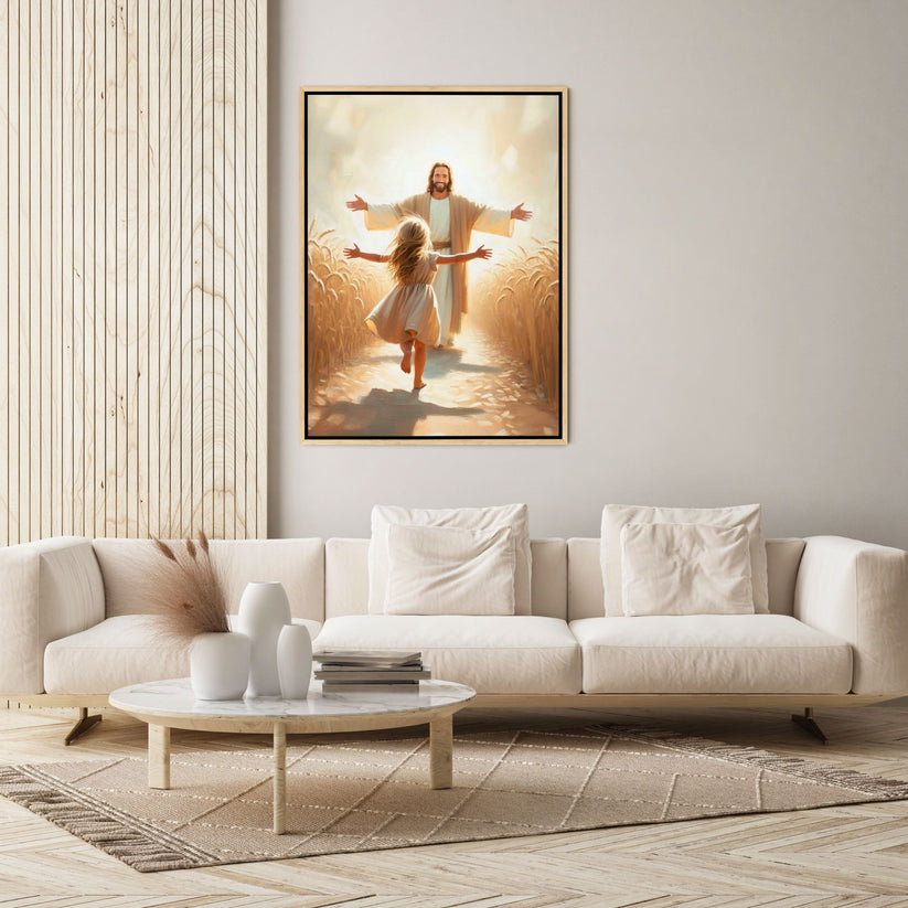 A Leap Of Faith - Canvas – Jesus Canvas