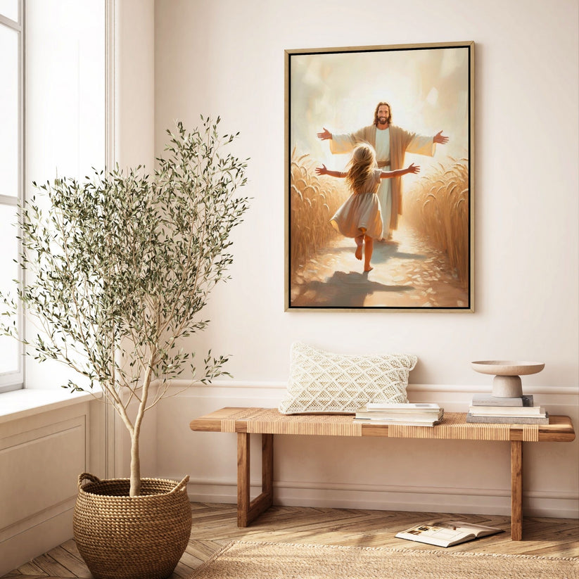 A Leap Of Faith - Canvas – Jesus Canvas