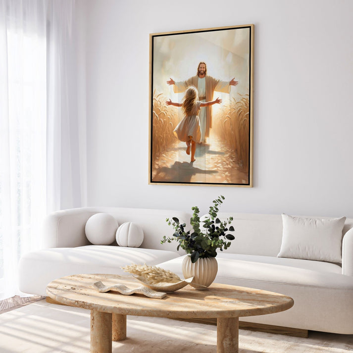 A Leap Of Faith - Canvas – Jesus Canvas