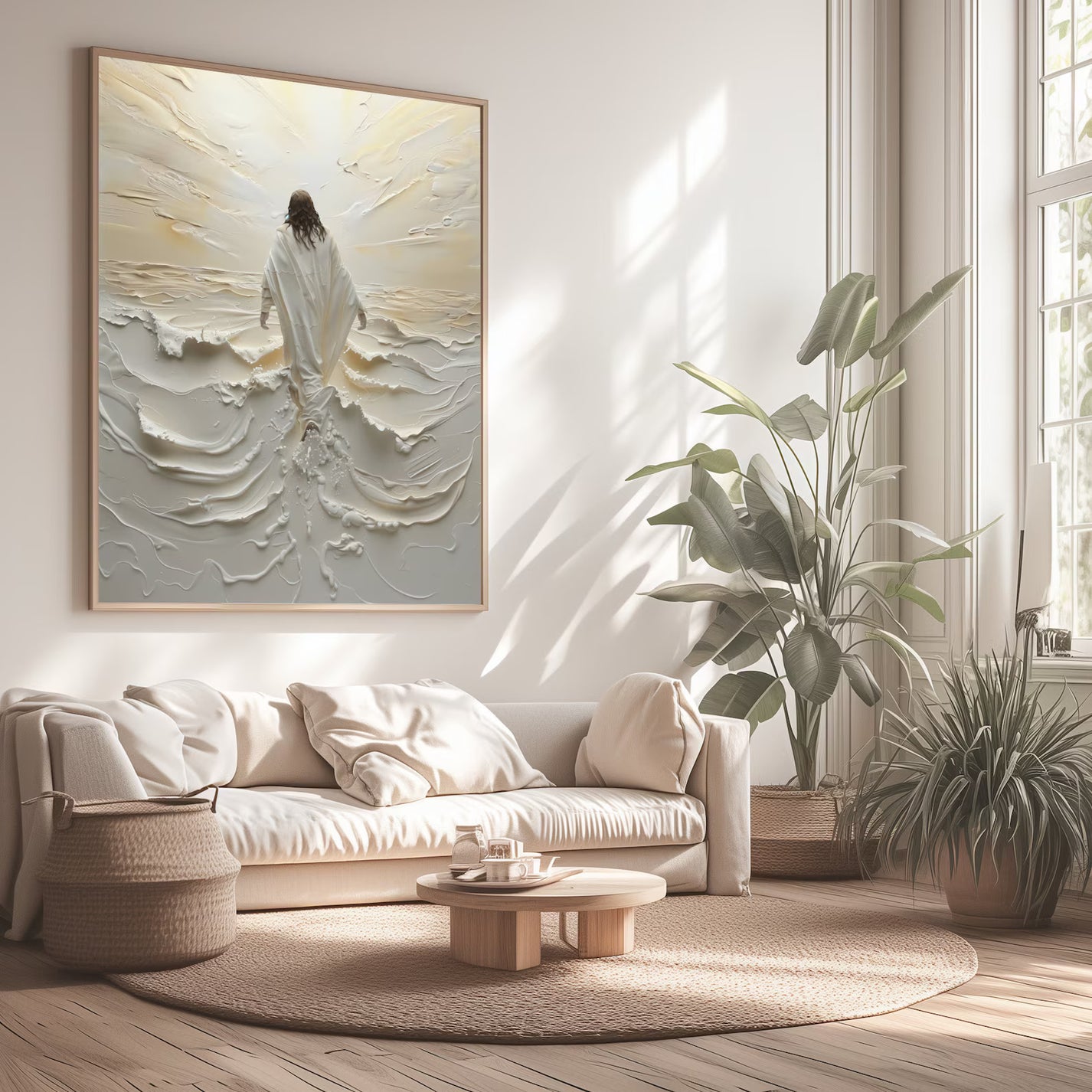 Jesus Walking on Water I - Canvas – Jesus Canvas